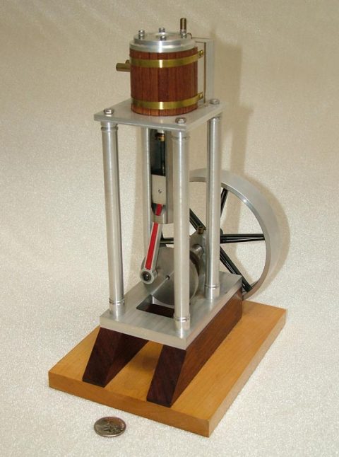 Open Column Stationary Steam Engine - The Miniature Engineering ...