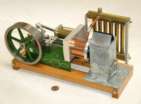 Water-Cooled Horizontal Stirling Engine - The Miniature Engineering ...