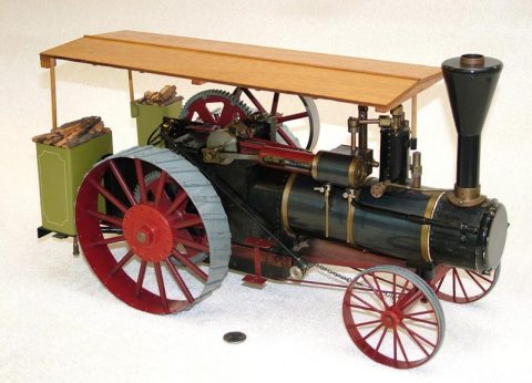 Peerless Steam Traction Engine Model - The Miniature Engineering ...