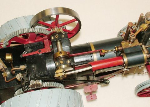 Peerless Steam Traction Engine Model - The Miniature Engineering ...