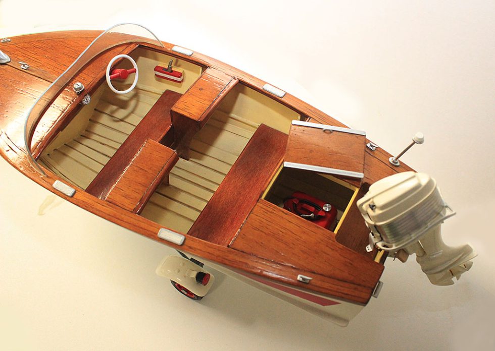 1/12 Scale Model Trojan Runabout Wooden Boat - The Miniature ...
