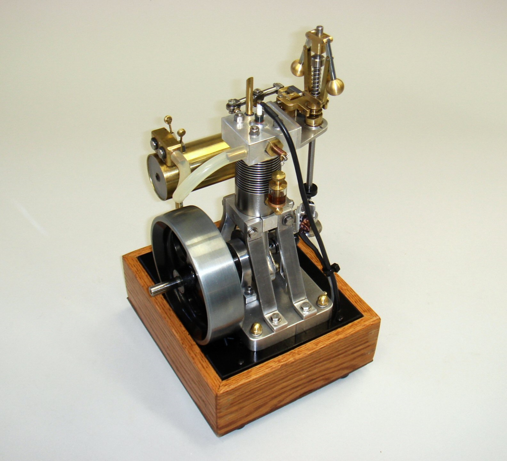 Vertical Vapor Hit N' Miss Engine - The Miniature Engineering ...