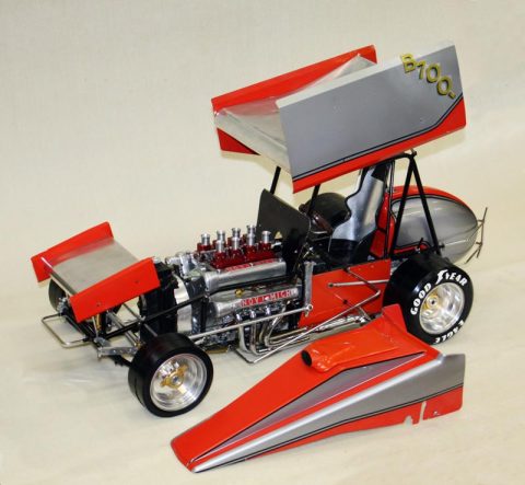 Riggle NOVI DOHC 1/4 Scale Sprint Car - The Miniature Engineering ...