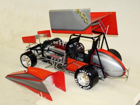 Riggle NOVI DOHC 1/4 Scale Sprint Car - The Miniature Engineering ...