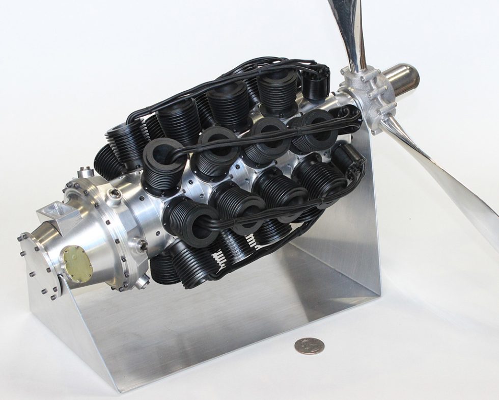 Pratt & Whitney 28-Cylinder 4-Row Radial Engine - The Miniature ...