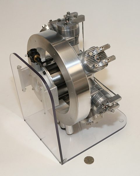 Berger 2-Cycle Radial Engine - The Miniature Engineering Craftsmanship ...