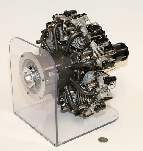 Pegasus R9-2800 Radial Engine - The Miniature Engineering Craftsmanship ...