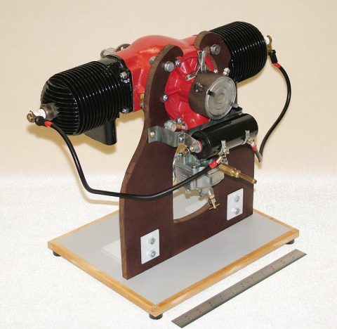 McCulloch 2-Cylinder Opposed Drone Engine - The Miniature Engineering ...