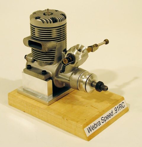 Webra Speed .91 RC Engine - The Miniature Engineering Craftsmanship Museum