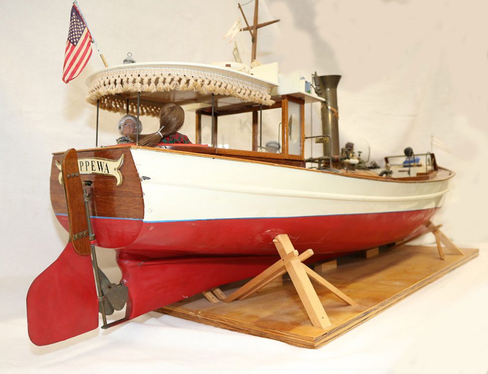 Chippewa Model Steam Launch - The Miniature Engineering Craftsmanship ...