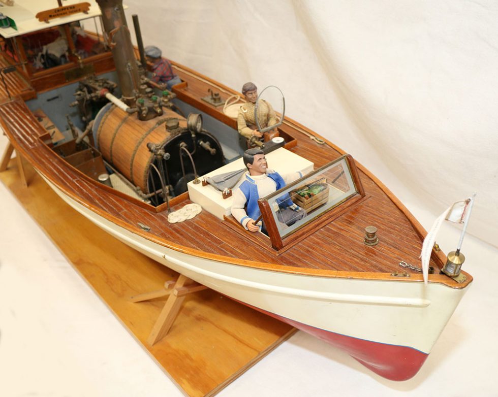 Chippewa Model Steam Launch - The Miniature Engineering Craftsmanship ...