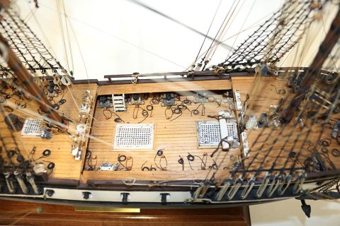 1799 American Frigate USS Essex - The Miniature Engineering ...