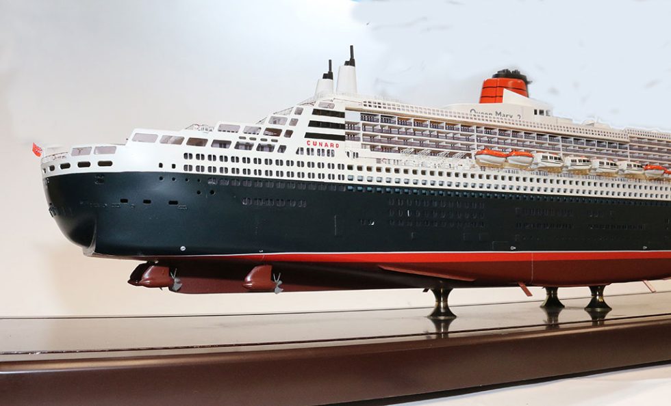 Queen Mary 2 Ship Model - The Miniature Engineering Craftsmanship Museum