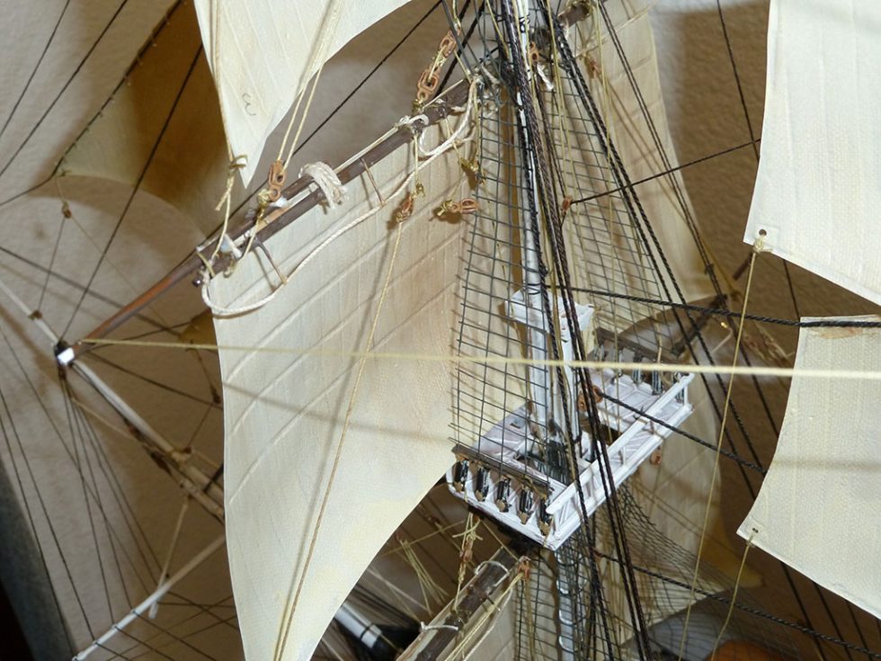 1/96 Scale USS United States Man-o-War - The Miniature Engineering ...