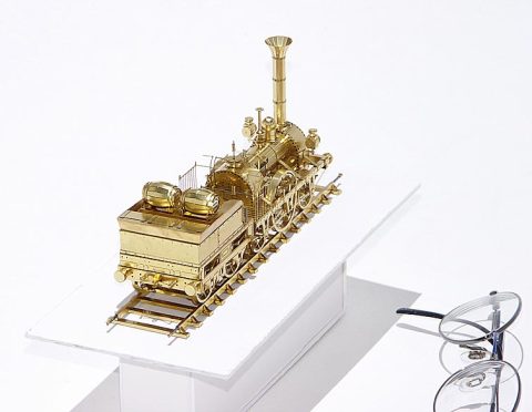 Adler Locomotive Model - The Miniature Engineering Craftsmanship Museum