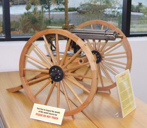 1/2 Scale Gatling Gun - The Miniature Engineering Craftsmanship Museum